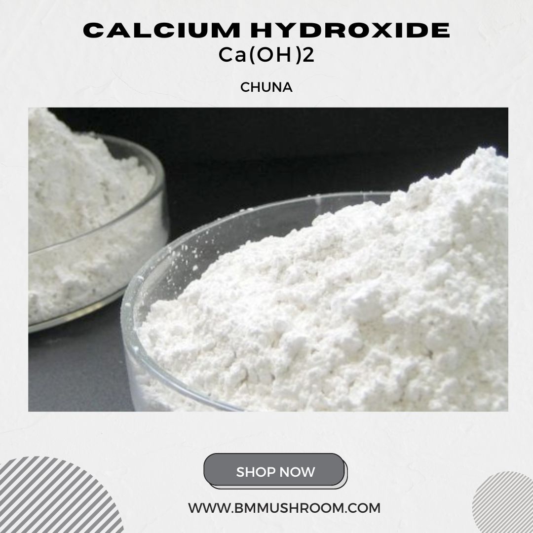 Calcium hydroxide- Chuna [Ca(OH)2 ] 900gm – BM MUSHROOM ONLINE STORE